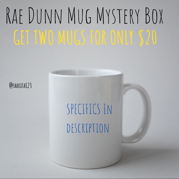 Rae Dunn | Kitchen | Rae Dunn Mug Mystery Box | Poshmark